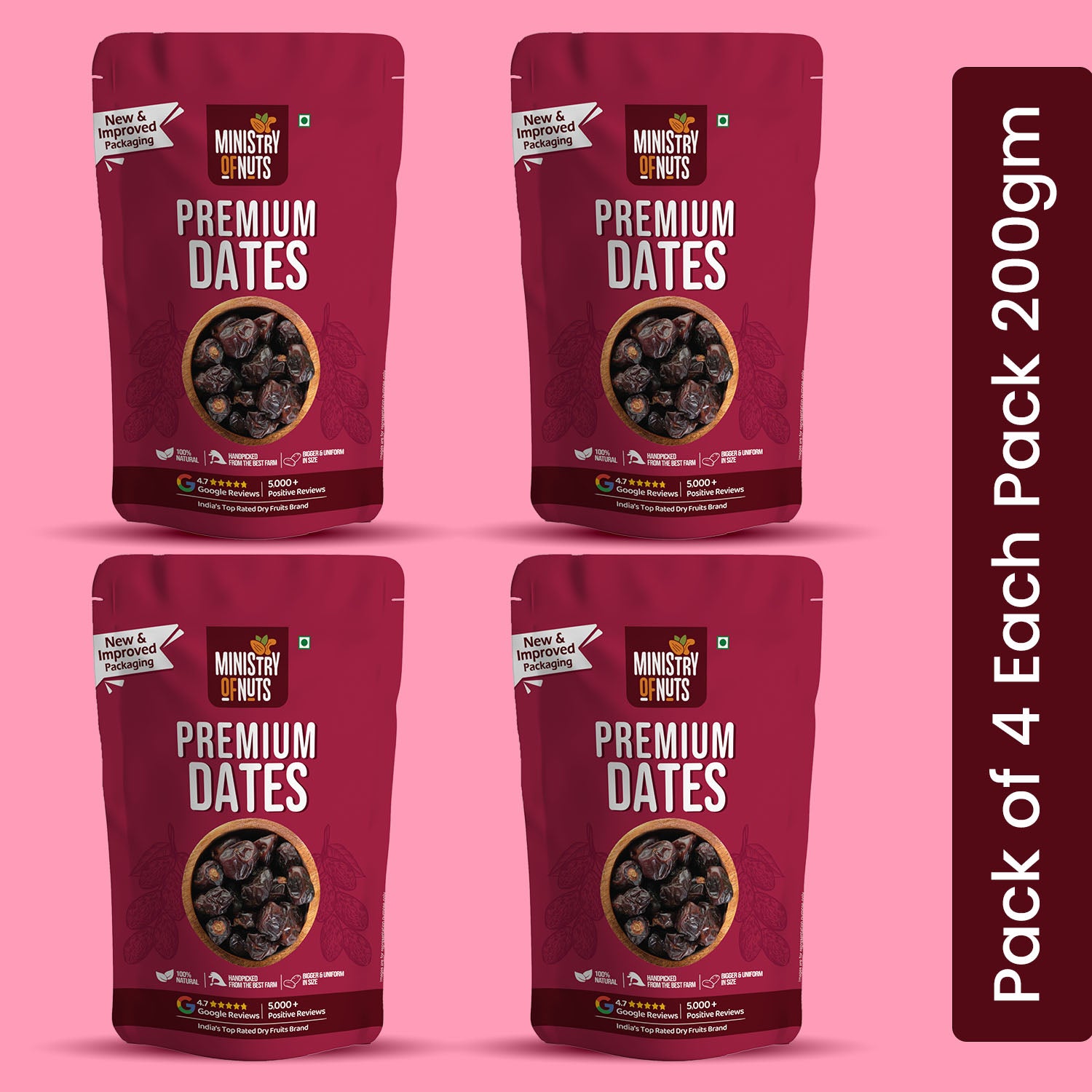 Buy Premium Oman Dates 500 Grams Online – Ministry-Of-Nuts